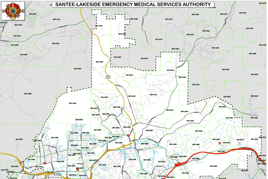 Service Area – Lakeside Fire Protection District